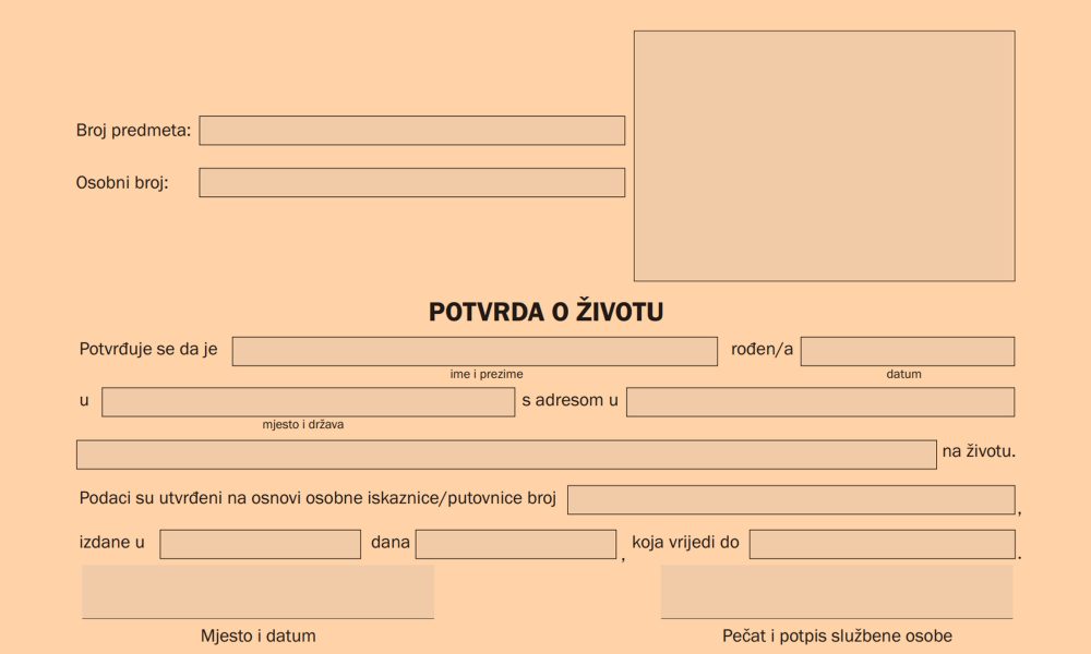Inozemne mirovine i nova pravila za dostavljanje potvrde o životu ...