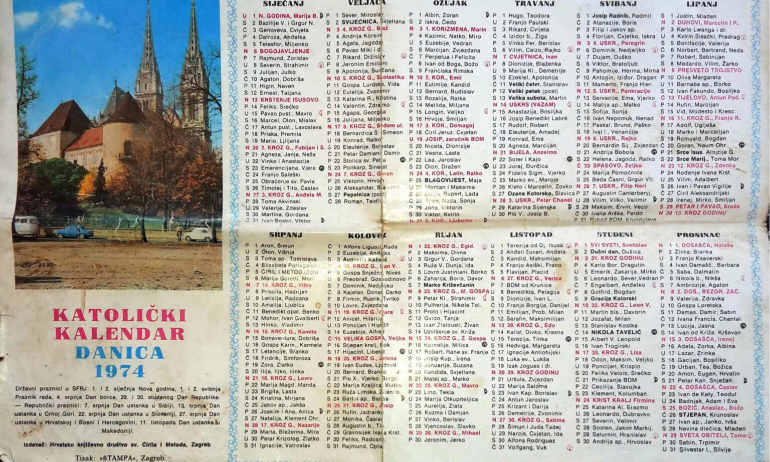 ‘Katolički kalendar nekad smo skrivali u kredencu, da susjedi ne vide ...